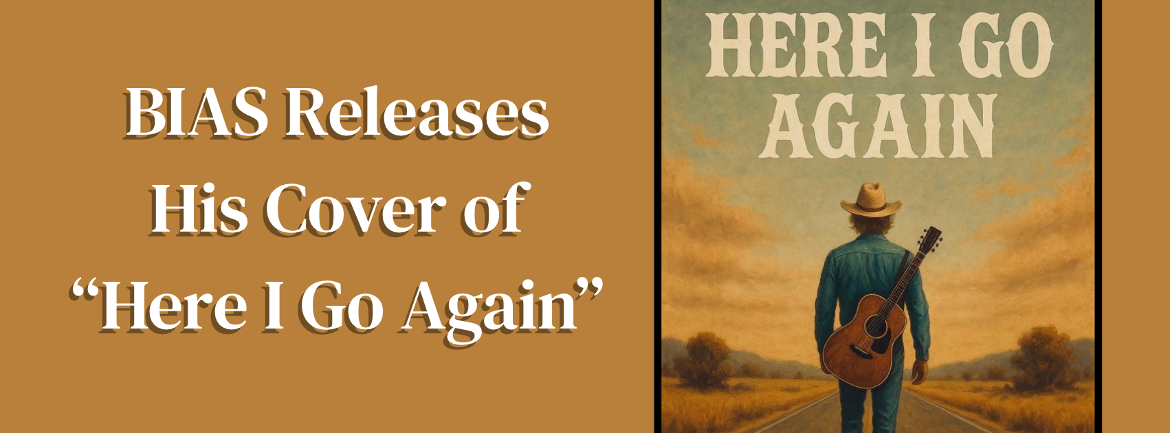 BIAS Releases His Cover of “Here I Go Again” – TheCMBeat